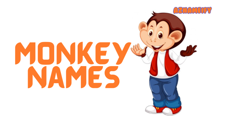 590+ Monkey Names Unique Cute Funny Creative Epic & Cool