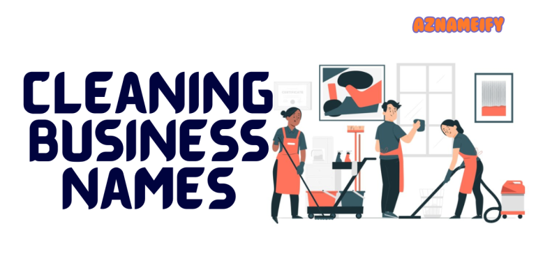470+ Cleaning Business Names Creative Stylish Unique & Cool